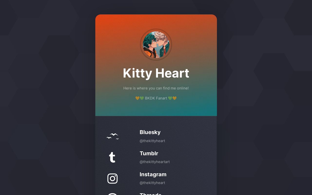 Kitty Heart’s Carrd